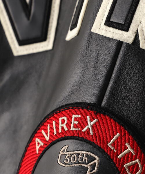 《50th Anniversary》VARSITY JACKET / バーシティ ジャケット / AVIREX / アヴィレックス（スタジャン）｜AVIREX（アヴィレックス）のファッション ...