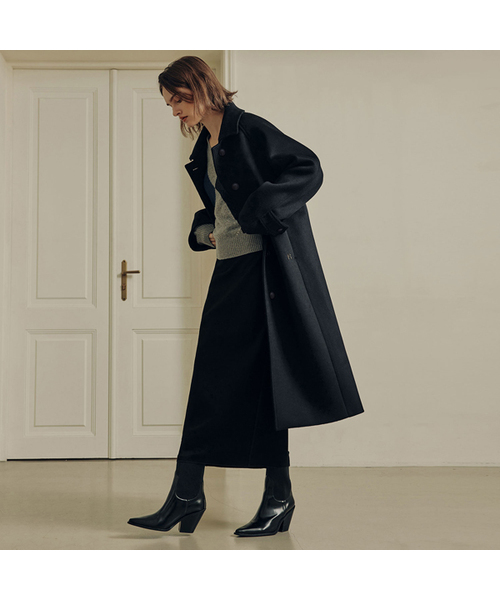 [2 Colors] Lezero Cashmere Wool Long Coat（チェスターコート）｜ZEROSTREET（ゼロストリート ...