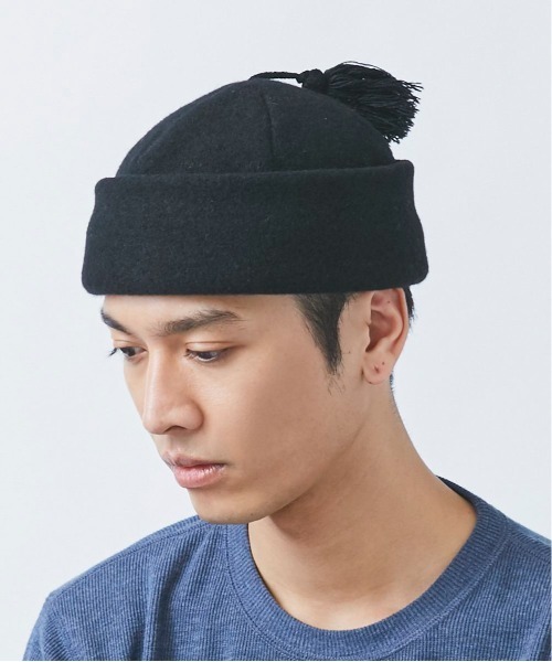 OVERRIDE（オーバーライド）の「【OVERRIDE】TASSEL WATCH BOILED WOOL / 【オーバーライド】タッセル ...