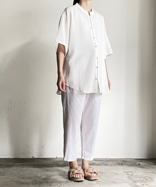 COMMON WARE（コモンウェアー）の「COMMONWARE:チャイナシャツS/S（シャツ/ブラウス）」 - WEAR