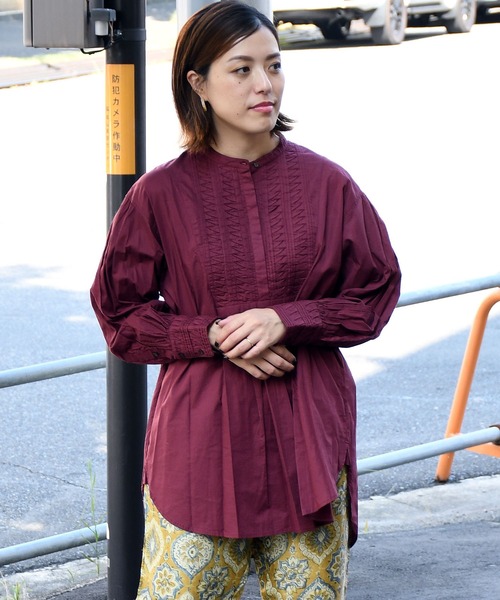 sara mallika（サラ マリカ）の「【sara mallika】コットンタックトップス（シャツ/ブラウス）」 - WEAR