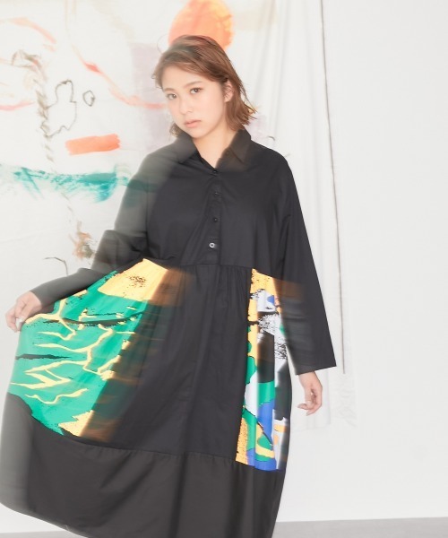 【セール】カラフルルームワンピース（ルームウェア/パジャマ）｜QFORON（キュフォロン）のファッション通販 - ZOZOTOWN