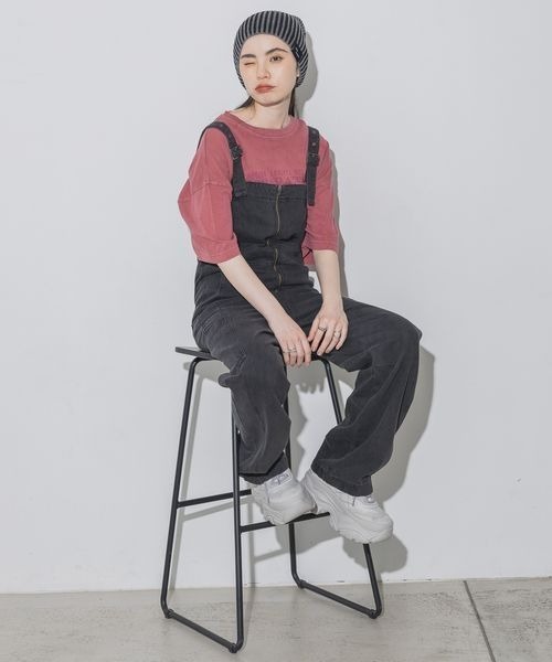 JEANASIS（ジーナシス）の「サイドポケットデニムサロペ/115832（サロペット/オーバーオール）」 - WEAR