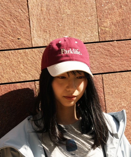 Seymour.（シーモア）の「【Seymour./シーモア】 "Parklife" EMBROIDERY 2TONE CAP（キャップ ...