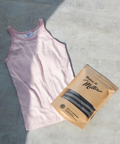 Spick & Span（スピックアンドスパン）の「【Robert P.Miller / ロバートピーミラー】Prib A/S Tank（インナーウェア/肌着）」 - WEAR