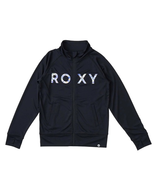 ROXY（ロキシー）の「MINI ARTSY FLORAL LO /ロキシーキッズジップアップラッシュガード（ラッシュガード）」 - WEAR