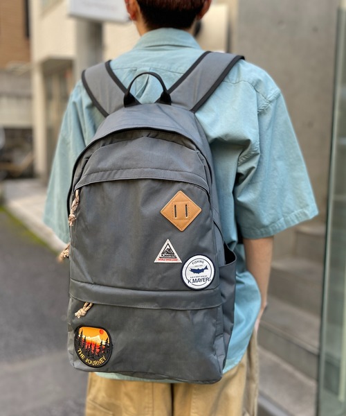 KRIFF MAYER（クリフメイヤー）の「【KRIFF MAYER】クリフメイヤーワッペンリュック バックパック R1468（バックパック/リュック）」 - WEAR