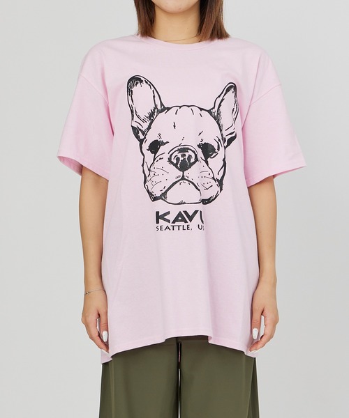 KAVU（カブー）の「KAVU/カブー Dog Tee/ドッグティー（Tシャツ/カットソー）」 - WEAR