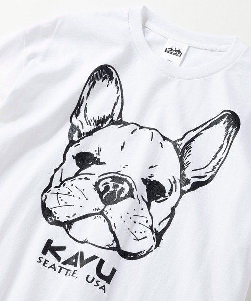KAVU（カブー）の「KAVU/カブー Dog Tee/ドッグティー（Tシャツ/カットソー）」 - WEAR