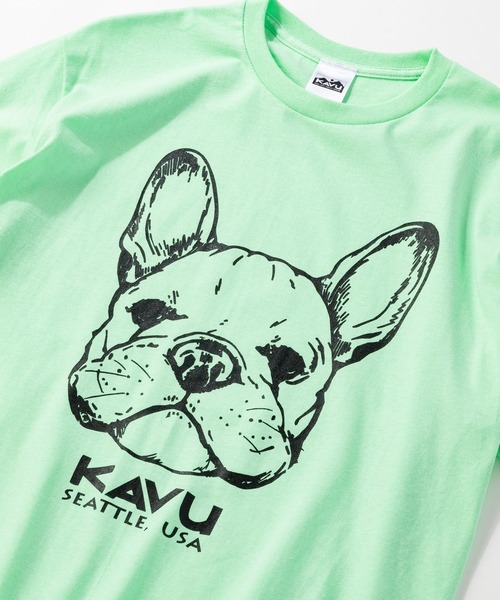 KAVU（カブー）の「KAVU/カブー Dog Tee/ドッグティー（Tシャツ/カットソー）」 - WEAR