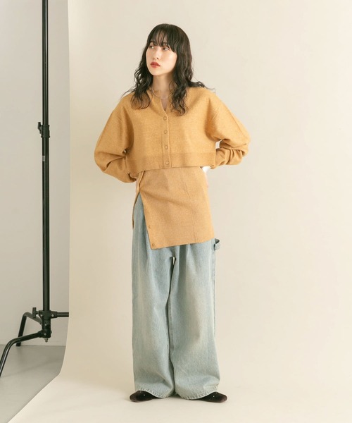 KBF（ケイビーエフ）の「マルチビスチェSETカーディガン（カーディガン/ボレロ）」 - WEAR