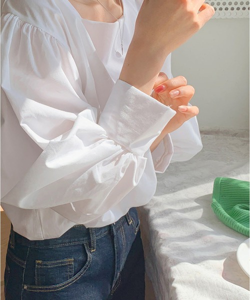 【セール/ブランド古着】長袖ブラウス（シャツ/ブラウス）｜leune（ルネ）のファッション通販 - ZOZOUSED