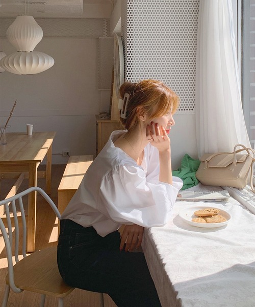 【セール/ブランド古着】長袖ブラウス（シャツ/ブラウス）｜leune（ルネ）のファッション通販 - ZOZOUSED