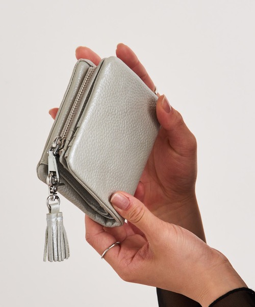 SETUP7（セットアップセブン）の「【SETUP7】タッセル付きレザー二つ折り財布 ウォレット WTK（財布）」 - WEAR