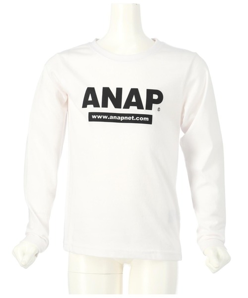ANAP kids（アナップキッズ）の「抗菌防臭アドレスロゴロンT（Tシャツ/カットソー）」 - WEAR