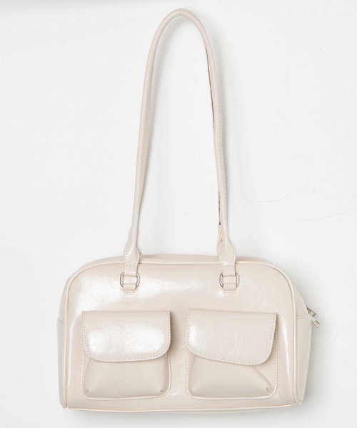 WEGO（ウィゴー）の「WEGO/ダブルポケットハンドバッグ（ハンドバッグ）」 - WEAR