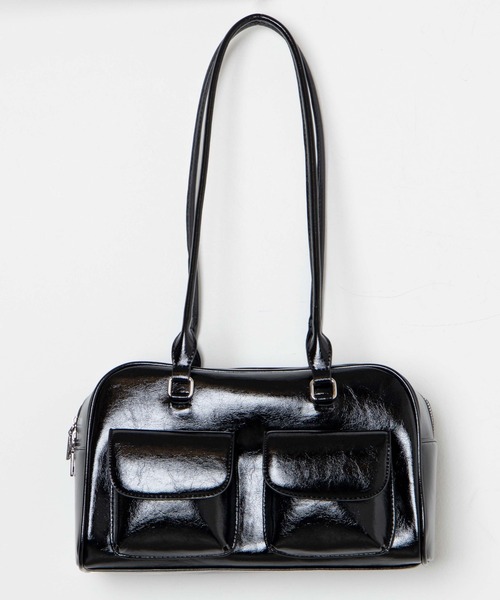 WEGO（ウィゴー）の「WEGO/ダブルポケットハンドバッグ（ハンドバッグ）」 - WEAR