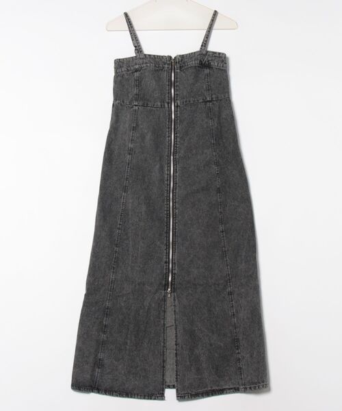 INTERPLANET（インタープラネット）の「デニムZIPキャミワンピース（ジャンパースカート）」 - WEAR