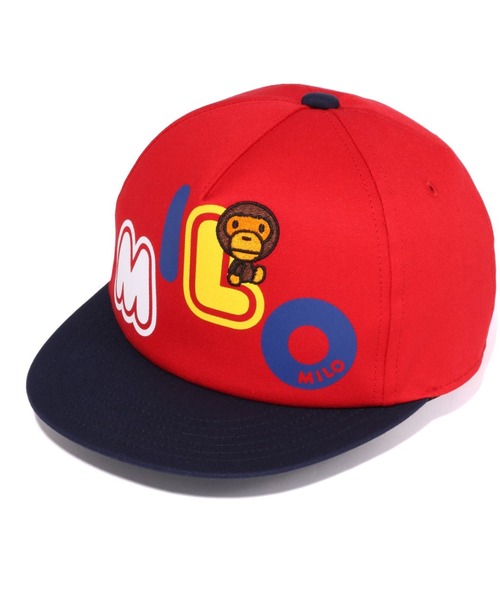 A BATHING APE（アベイシングエイプ）の「BABY MILO FONT CAP K（キャップ）」 - WEAR