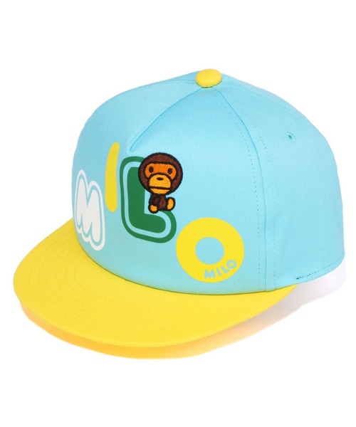 A BATHING APE（アベイシングエイプ）の「BABY MILO FONT CAP K（キャップ）」 - WEAR