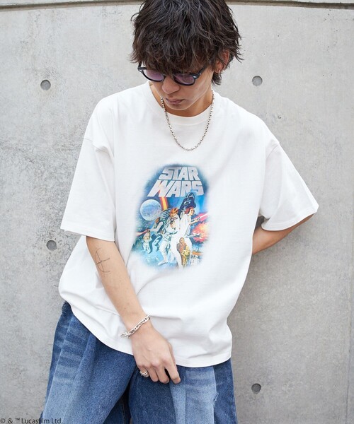 PUBLUX/パブリュクス 別注 『STAR WARS』 CREDIT / TEE /スターウォーズ プリントTシャツ【限定展開】（Tシャツ ...