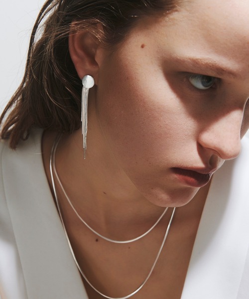 quip queint（クイップクエイント）の「【quip queint】circle supple pierce/サークル サプル ピアス ...