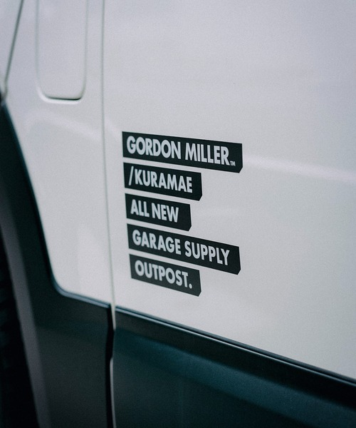 GORDON MILLER（ゴードンミラー）の「GORDON MILLER カットステッカー KURAMAE BAR（ステッカー/テープ ...