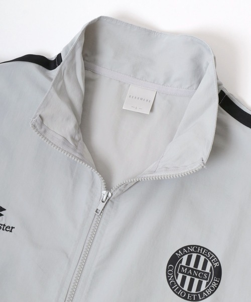 Lazar（ラザル）の「Nylon Game Shirt Track Jacket/オーバーサイズ ナイロン ユニフォームデザイン ゲーム ...