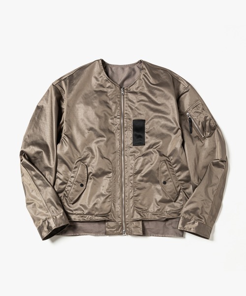 meanswhile（ミーンズワイル）の「Dress Satin Reversible 4Way JKT（その他アウター）」 - WEAR