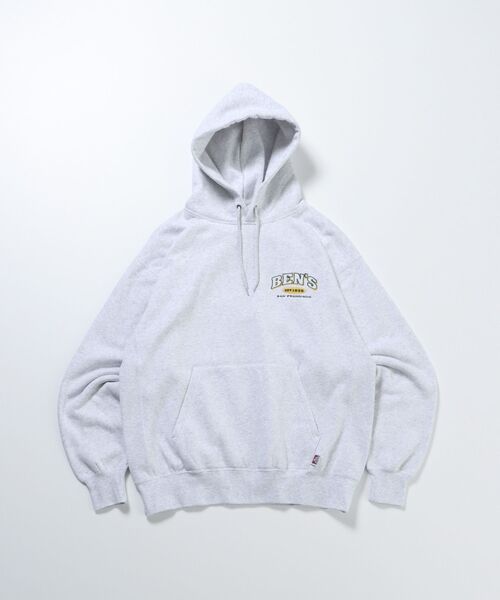 BEN DAVIS（ベンデイビス）の「【BEN DAVIS(ベンデイビス)】SPONSORED HOODIE / ワンポイント刺繍 オーバル ...
