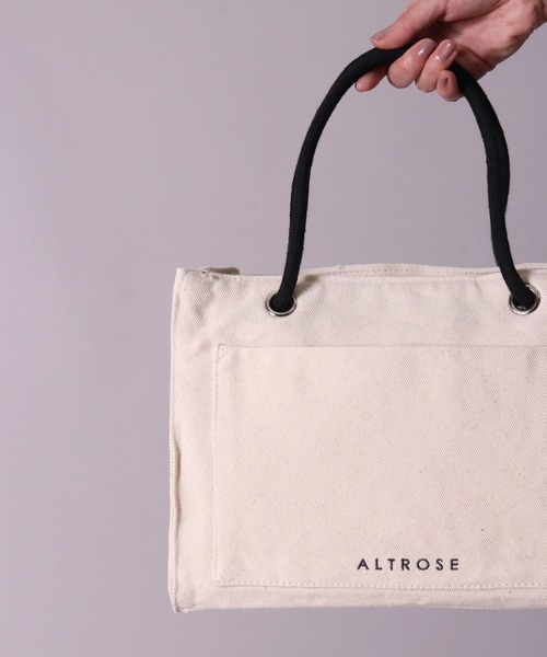 ALTROSE（アルトローズ）の「(RC)【ALTROSE】トパーズ キャンバス トートバッグ（トートバッグ）」 - WEAR
