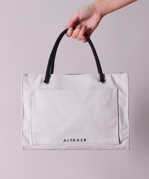 ALTROSE（アルトローズ）の「(RC)【ALTROSE】トパーズ キャンバス トートバッグ（トートバッグ）」 - WEAR