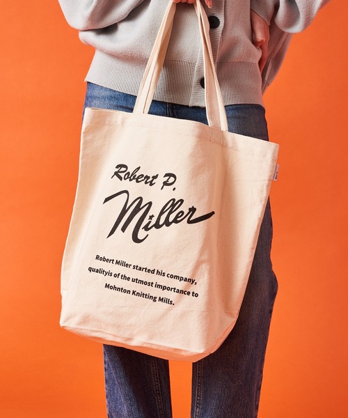 MILLER（ミラー）の「【Robert P. Miller】ロバートピーミラープリントロゴトートバッグ R1345（トートバッグ）」 - WEAR