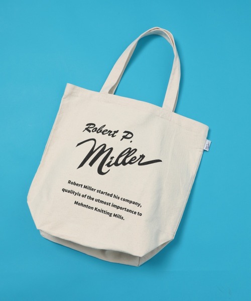 MILLER（ミラー）の「【Robert P. Miller】ロバートピーミラープリントロゴトートバッグ R1345（トートバッグ）」 - WEAR