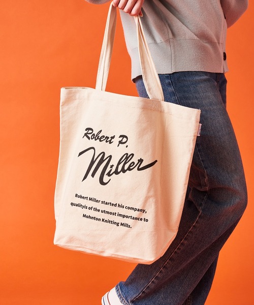 MILLER（ミラー）の「【Robert P. Miller】ロバートピーミラープリントロゴトートバッグ R1345（トートバッグ）」 - WEAR