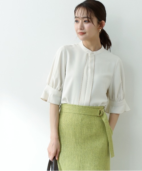 【セール/ブランド古着】半袖ブラウス（シャツ/ブラウス）｜N.（N. Natural Beauty Basic）（エヌエヌナチュラル ...