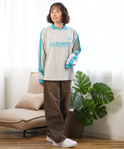 ELEMENT（エレメント）の「ELEMENT/エレメント ゲームシャツ ロンT BE024-152（Tシャツ/カットソー）」 - WEAR