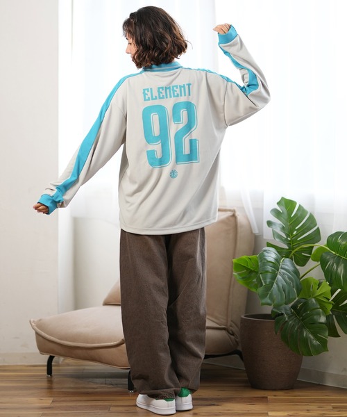 ELEMENT（エレメント）の「ELEMENT/エレメント ゲームシャツ ロンT BE024-152（Tシャツ/カットソー）」 - WEAR