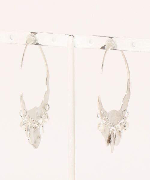 CHAN LUU（チャンルー）の「シルバー 三日月 ピアス ES-5357（ピアス（両耳用））」 - WEAR