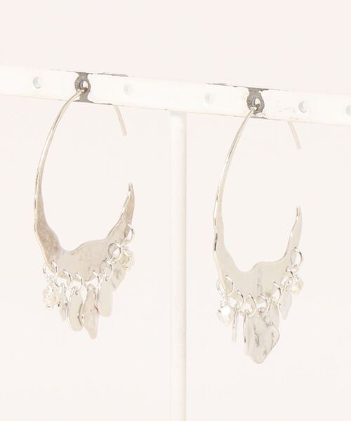 CHAN LUU（チャンルー）の「シルバー 三日月 ピアス ES-5357（ピアス（両耳用））」 - WEAR