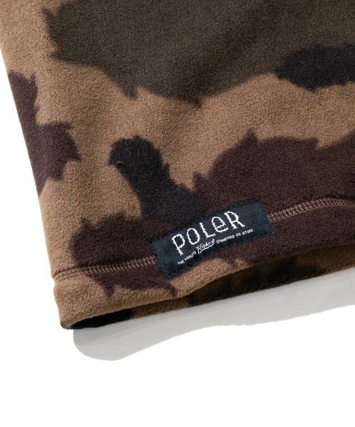 POLeR（ポーラー）の「POLeR/ポーラー CAMO FLEECE NECK WARMER（ネックウォーマー/スヌード）」 - WEAR