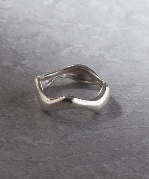 foun.（フォウン）の「【foun.】シルバー925 リング ヘンリームーア Wave ring（リング）」 - WEAR
