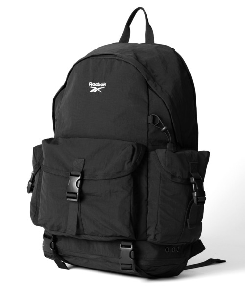 Reebok（リーボック）の「【EC別注】Reebok リーボック 大容量 A4 PC収納 多ポケット ナイロン バックパック リュックサック 約20L（バックパック/リュック）」 - WEAR