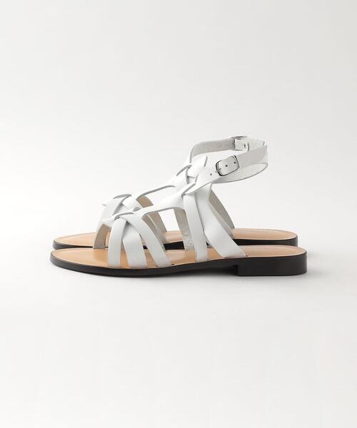 Steven Alan（スティーブンアラン）の「＜Steven Alan＞LEATHER CROSS SANDALS/サンダル（サンダル ...