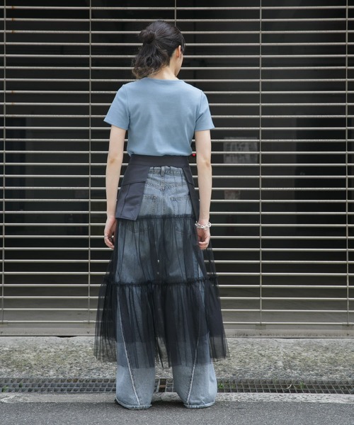 KBF（ケイビーエフ）の「ポケットベルトSETチュールスカート（スカート）」 - WEAR