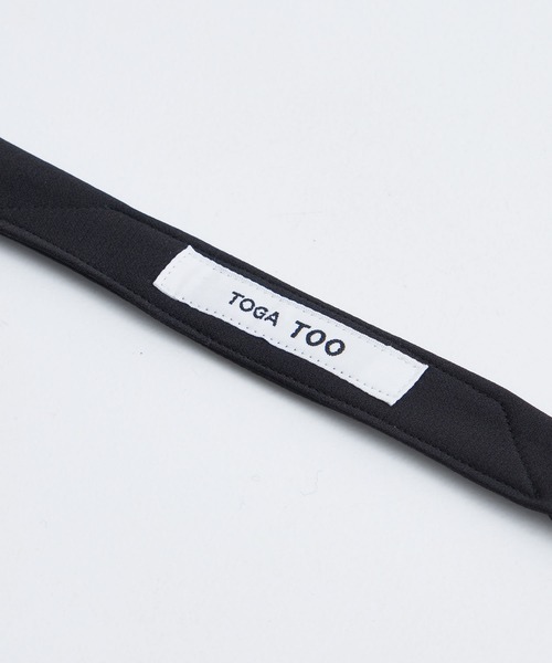 TOGA TOO（トーガトゥ）の「【TOGA TOO/トーガトゥー】Metal ribbon tie/メタルモチーフリボンタイ（バンダナ ...