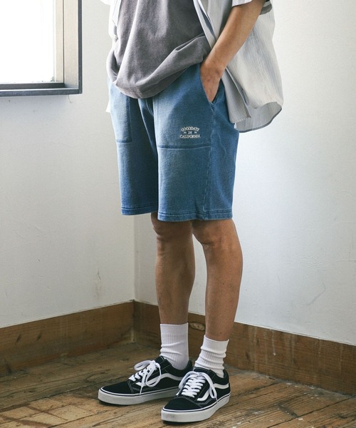 BAYFLOW（ベイフロー）の「[味わいのある加工感]ピグメントスウェットショーツ（その他パンツ）」 - WEAR