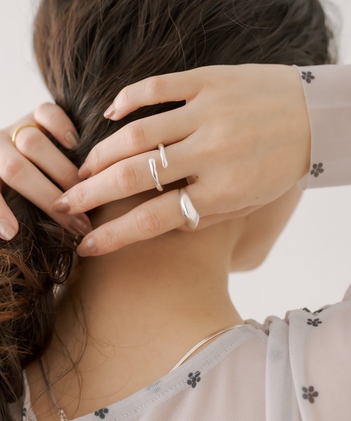 mystic（ミスティック）の「[Eau]wave rings SET（リング）」 - WEAR