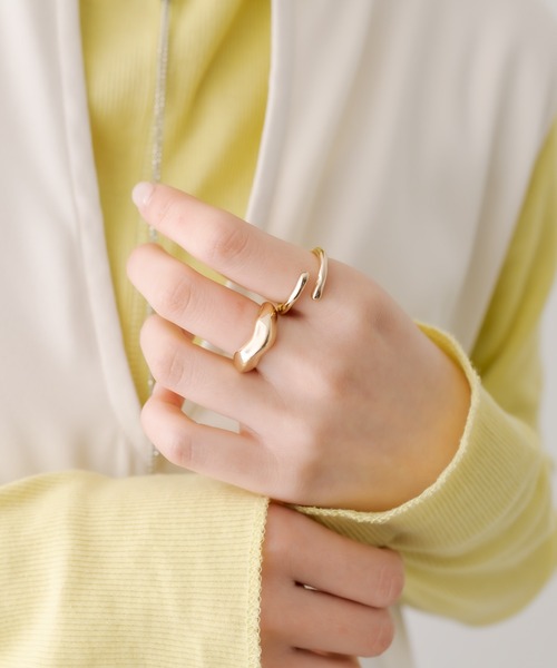 mystic（ミスティック）の「[Eau]wave rings SET（リング）」 - WEAR