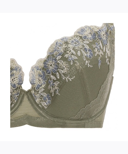 AMOSTYLE BY Triumph（アモスタイルバイトリンプ）の「チャーミングラマー ブラジャー ディアフローラル【F,Gカップ】(パッドなし) AMST1434 WHP JX（ブラジャー ...